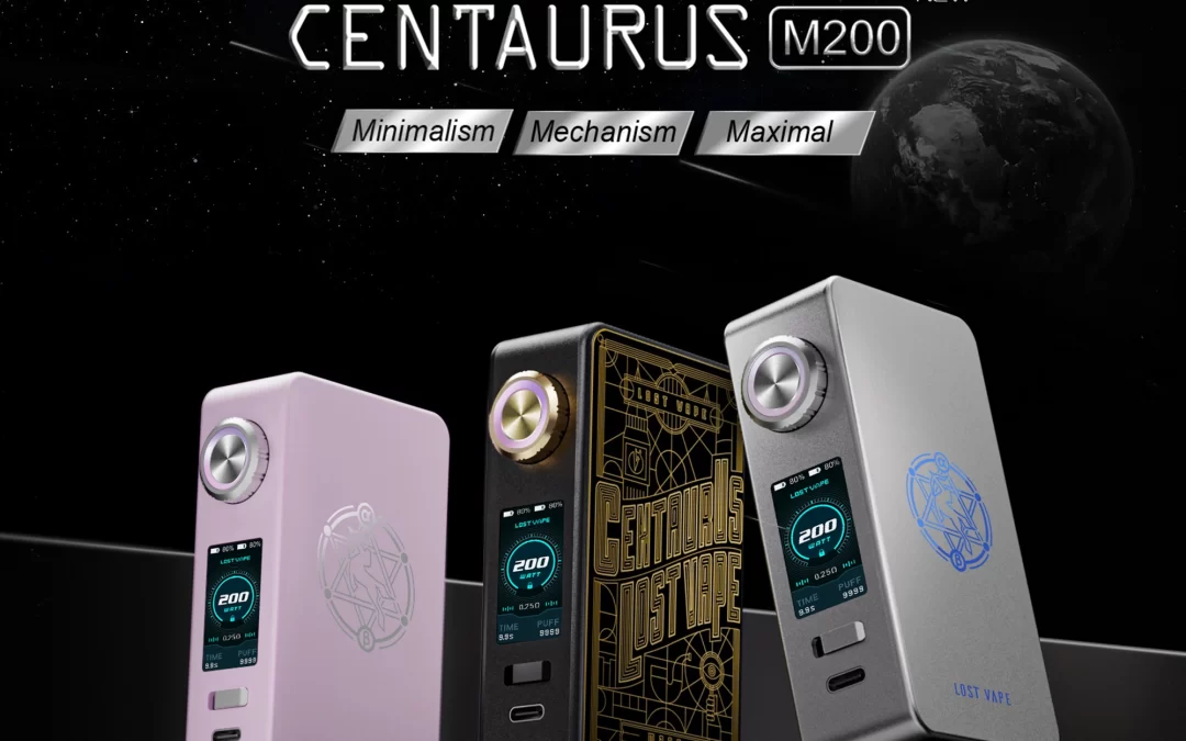 LOST VAPE CENTAURUS M200 BOX MOD LAUNCHING - Lost Vape
