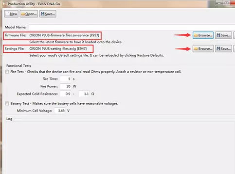 Upgrade Software - Lost Vape