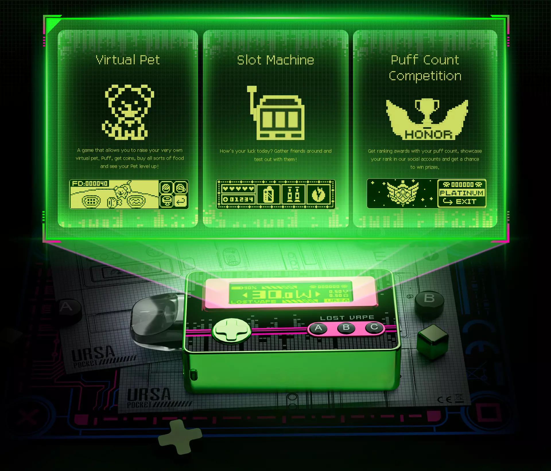 URSA POCKET - Lost Vape