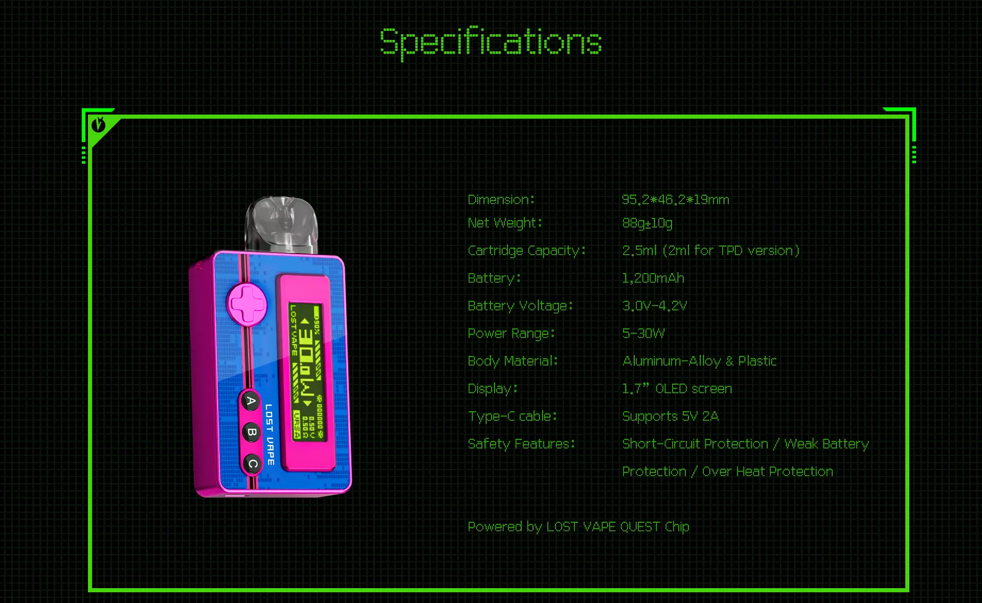 URSA POCKET - Lost Vape