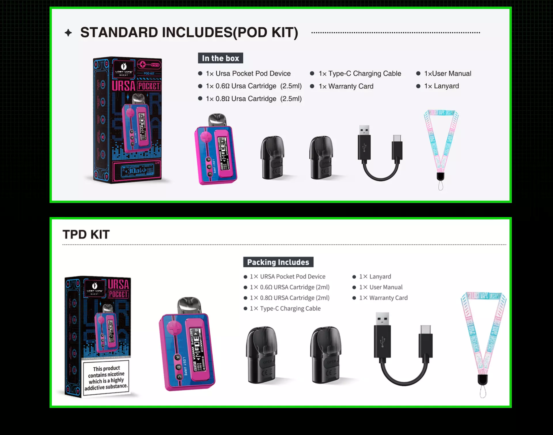 URSA POCKET - Lost Vape