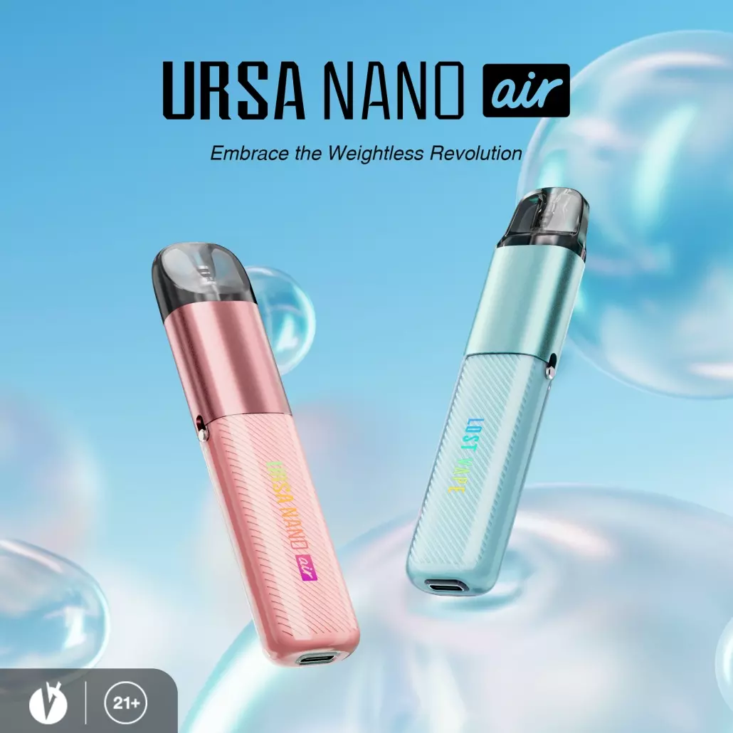 LOST VAPE URSA NANO AIR POD KIT LAUNCHING - Lost Vape