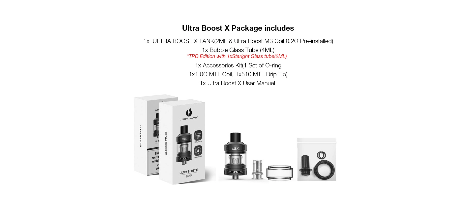 BTB (BACK TO BASIC) 100W STARTER - Lost Vape