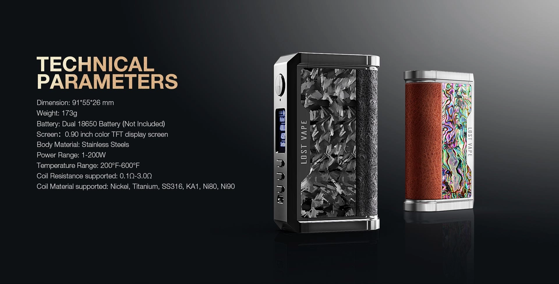 CENTAURUS DNA 250C - Lost Vape