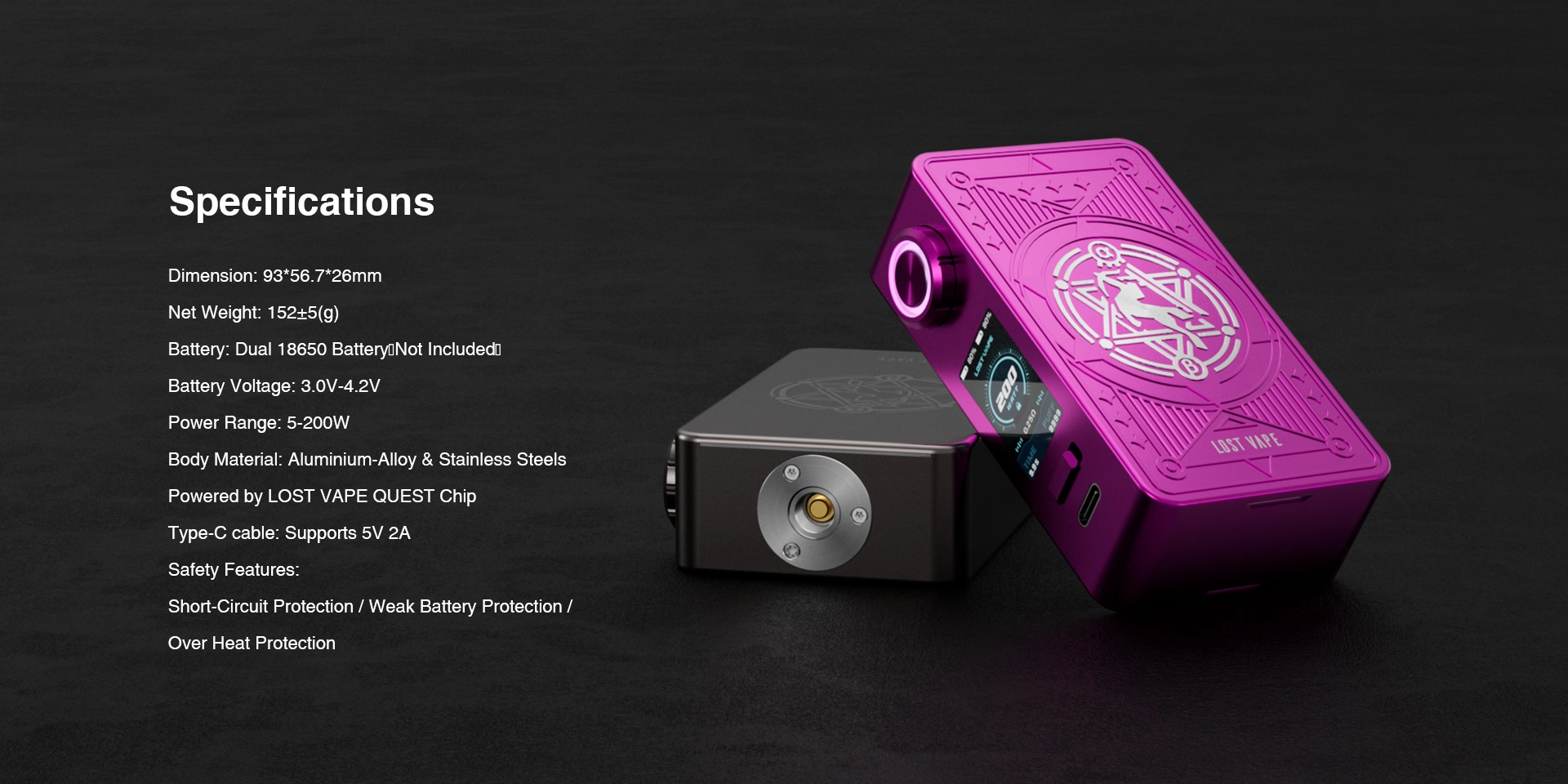 CENTAURUS M200 - Lost Vape