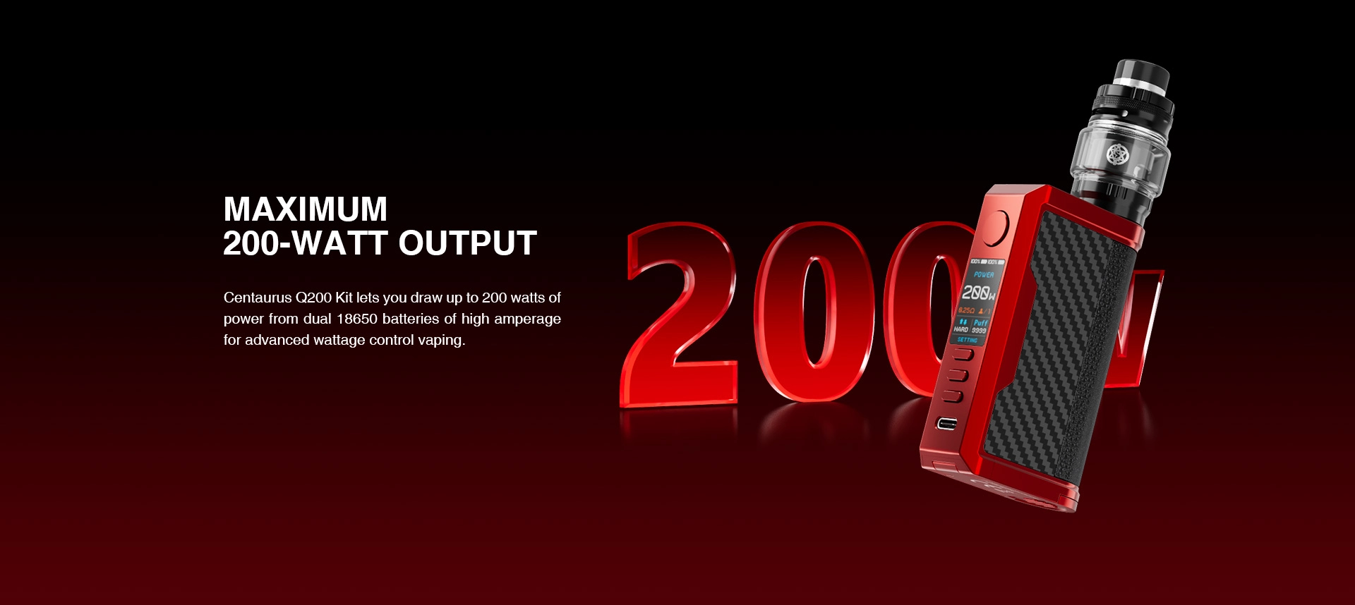 CENTAURUS Q200 KIT - Lost Vape