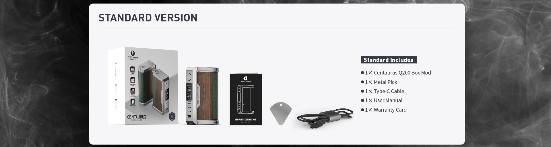 CENTAURUS Q200 KIT - Lost Vape