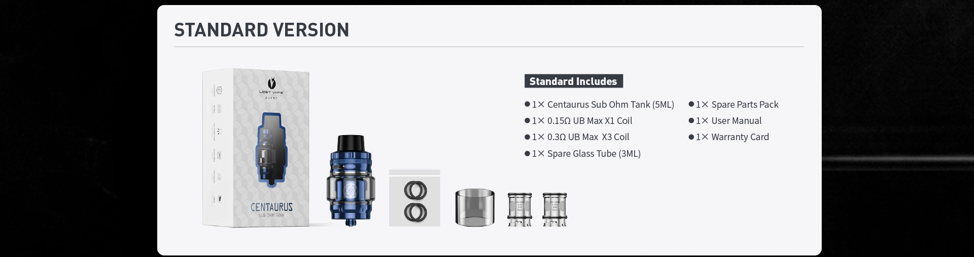 CENTAURUS Q200 KIT - Lost Vape