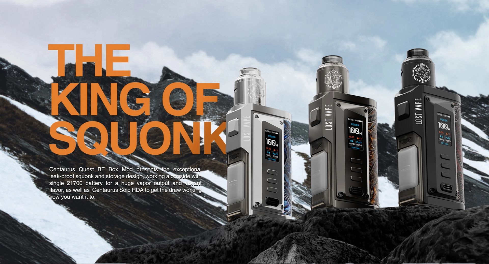 CENTAURUS QUEST BF KIT - Lost Vape