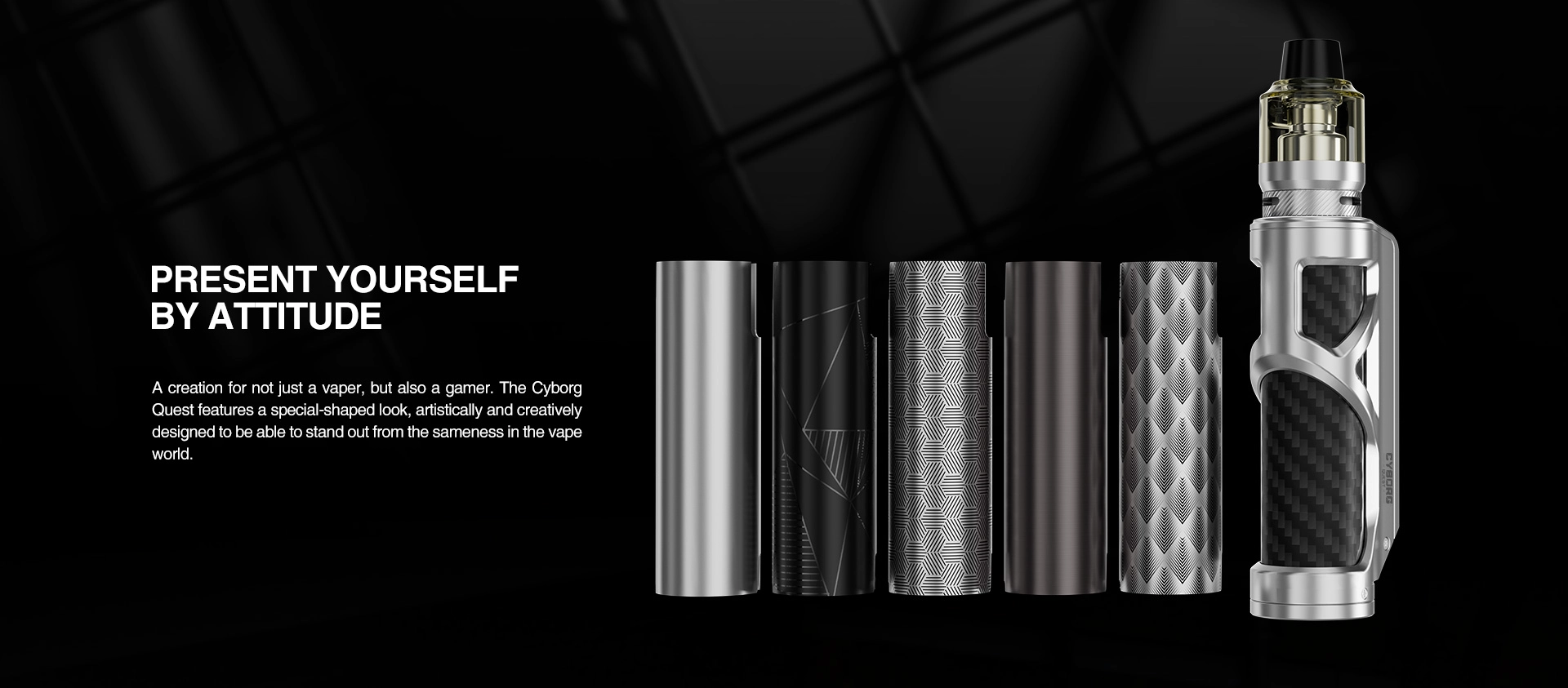 CYBORG QUEST 100W BOX MOD - Lost Vape