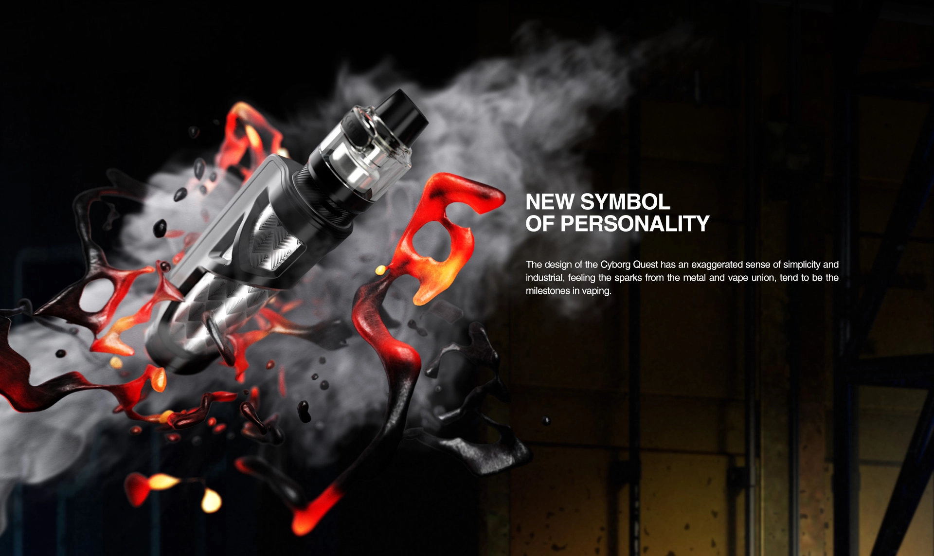 CYBORG QUEST 100W BOX MOD - Lost Vape