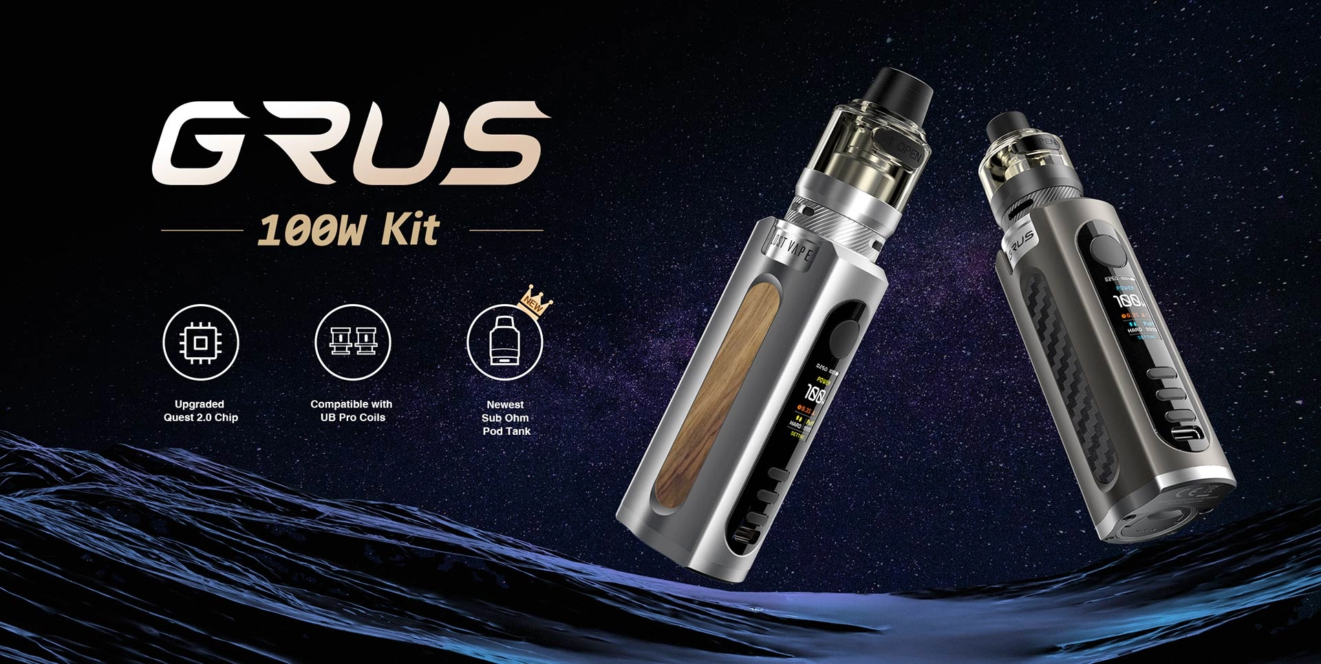 GRUS 100W MOD - Lost Vape