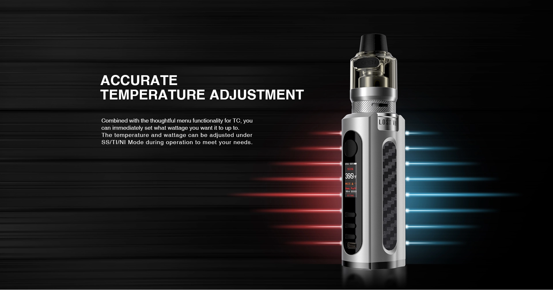 GRUS 100W MOD - Lost Vape