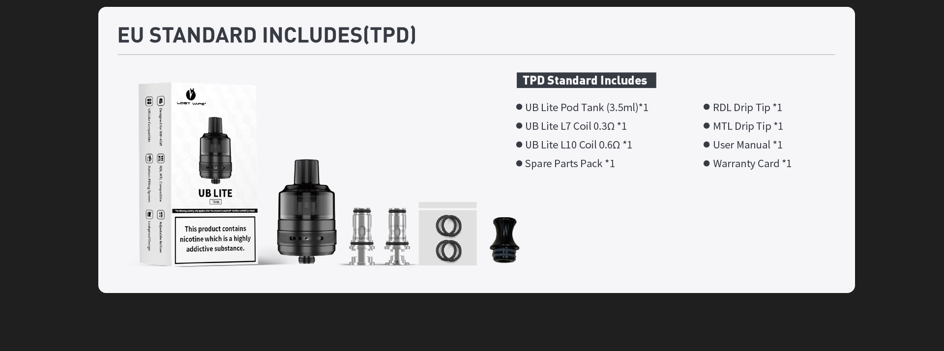 THELEMA MINI 45W - Lost Vape