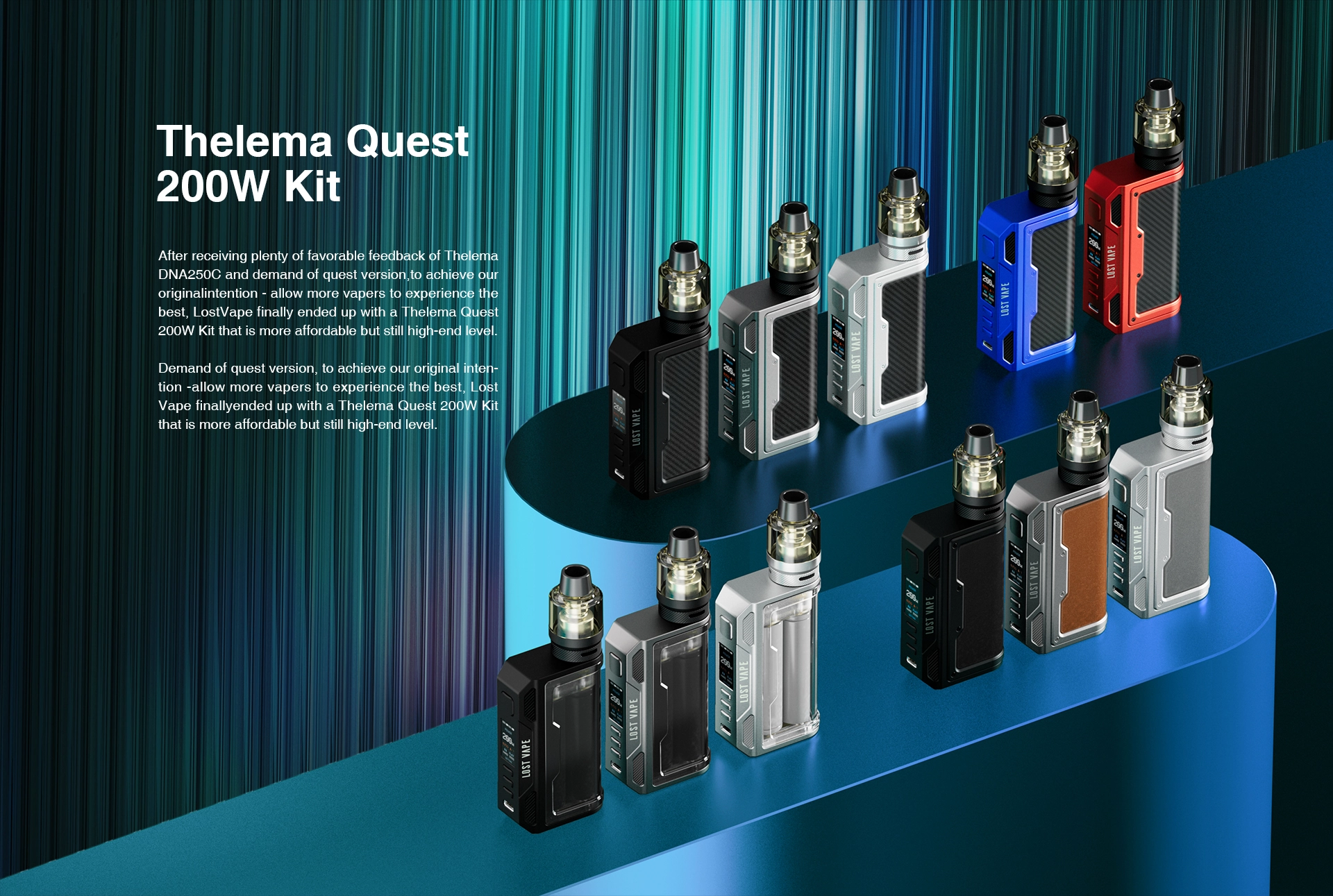 THELEMA QUEST 200W - Lost Vape