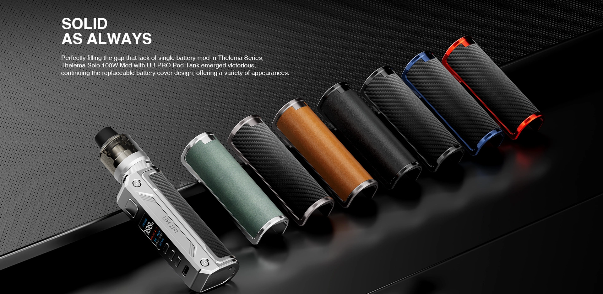 THELEMA SOLO 100W - Lost Vape