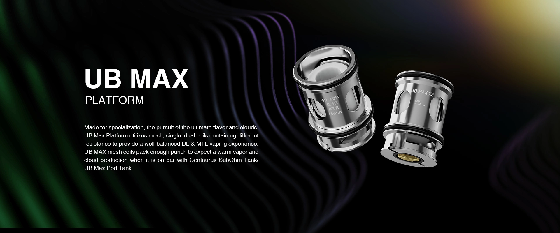 UB MAX COILS - Lost Vape