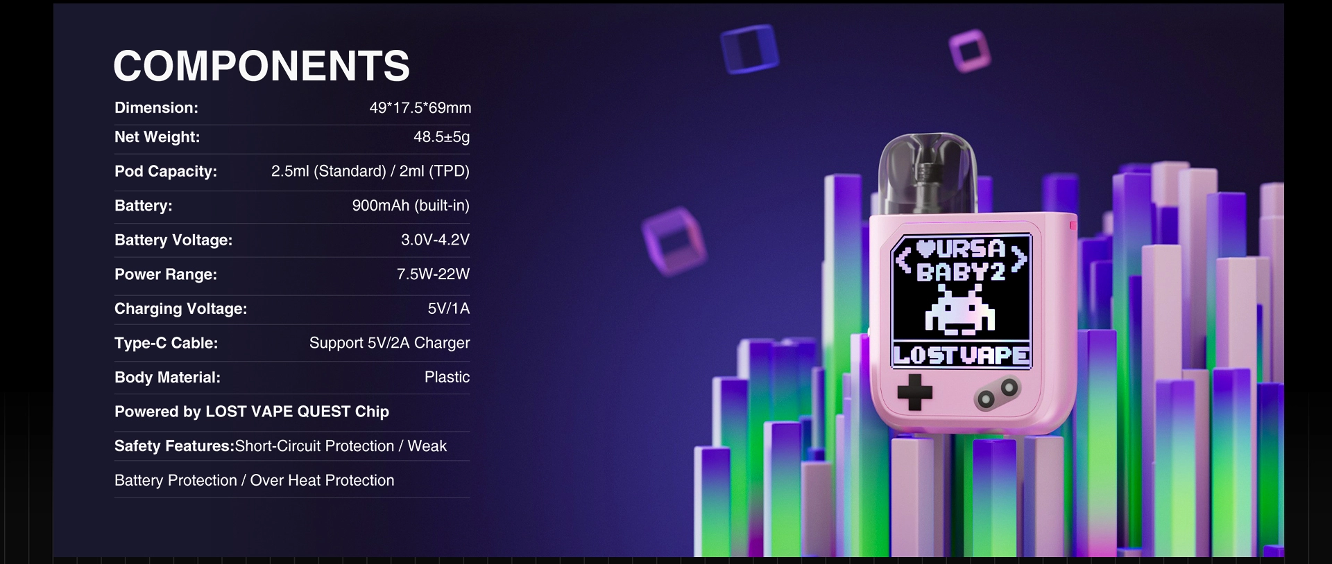URSA BABY 2 - Lost Vape