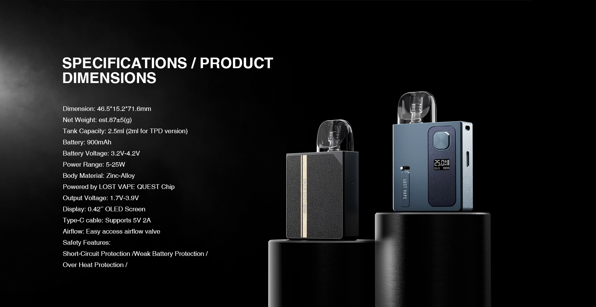 URSA BABY PRO - Lost Vape