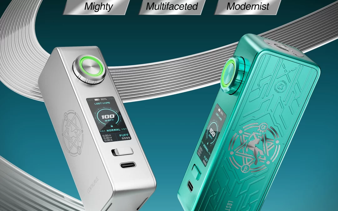 LOST VAPE CENTAURUS M100 BOX MOD LAUNCHING - Lost Vape
