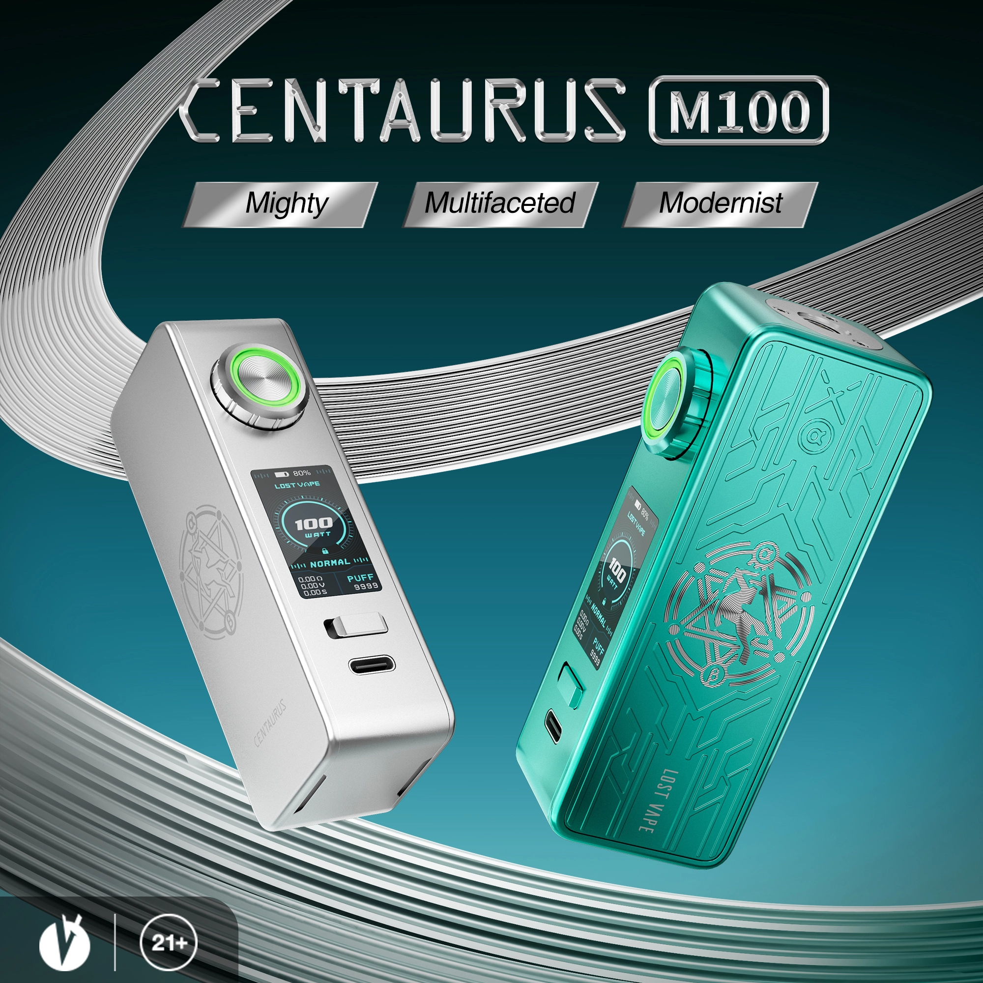 LOST VAPE CENTAURUS M100 BOX MOD LAUNCHING - Lost Vape