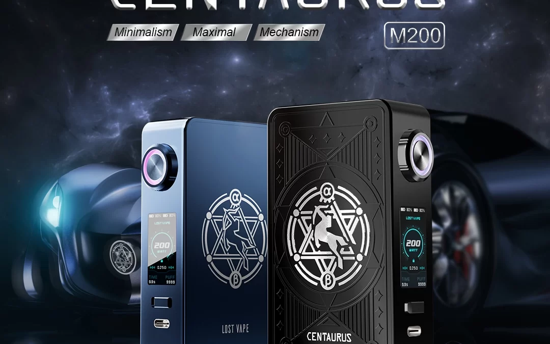 LOST VAPE CENTAURUS M200 BOX MOD LAUNCHING - Lost Vape