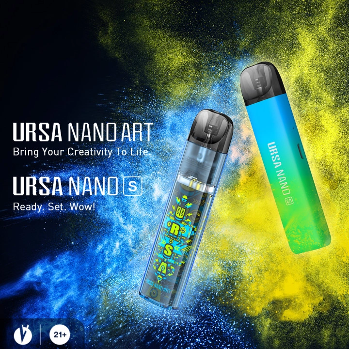 LOST VAPE URSA NANO S & URSA NANO ART POD KIT LAUNCHING - Lost Vape