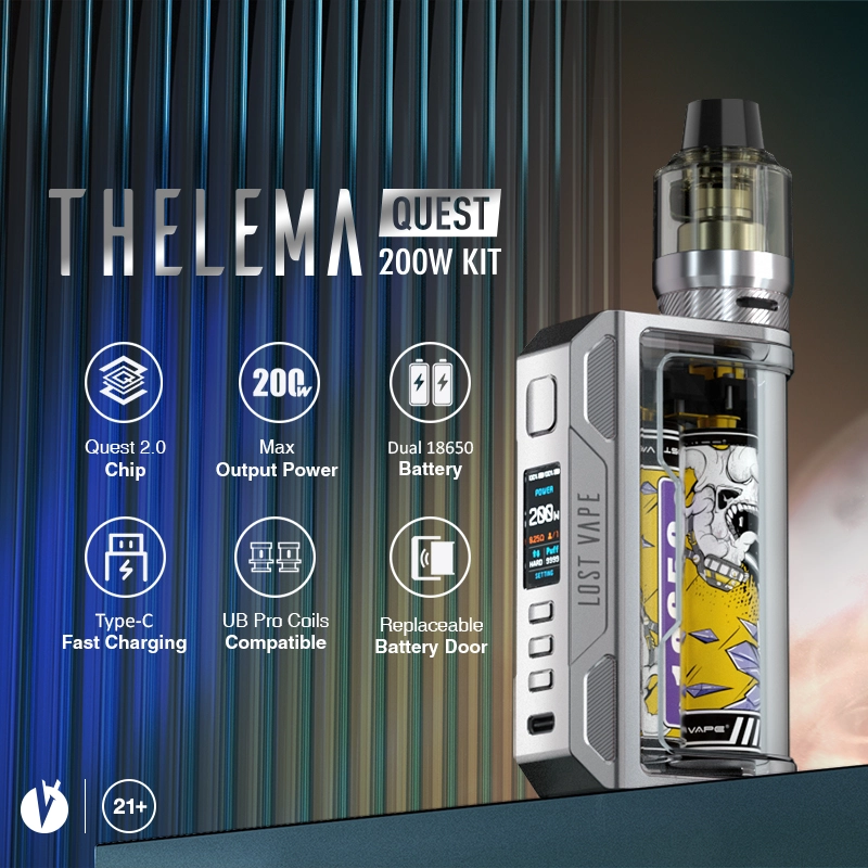 LOST VAPE THELEMA QUEST 200W KIT LAUNCHING - Lost Vape