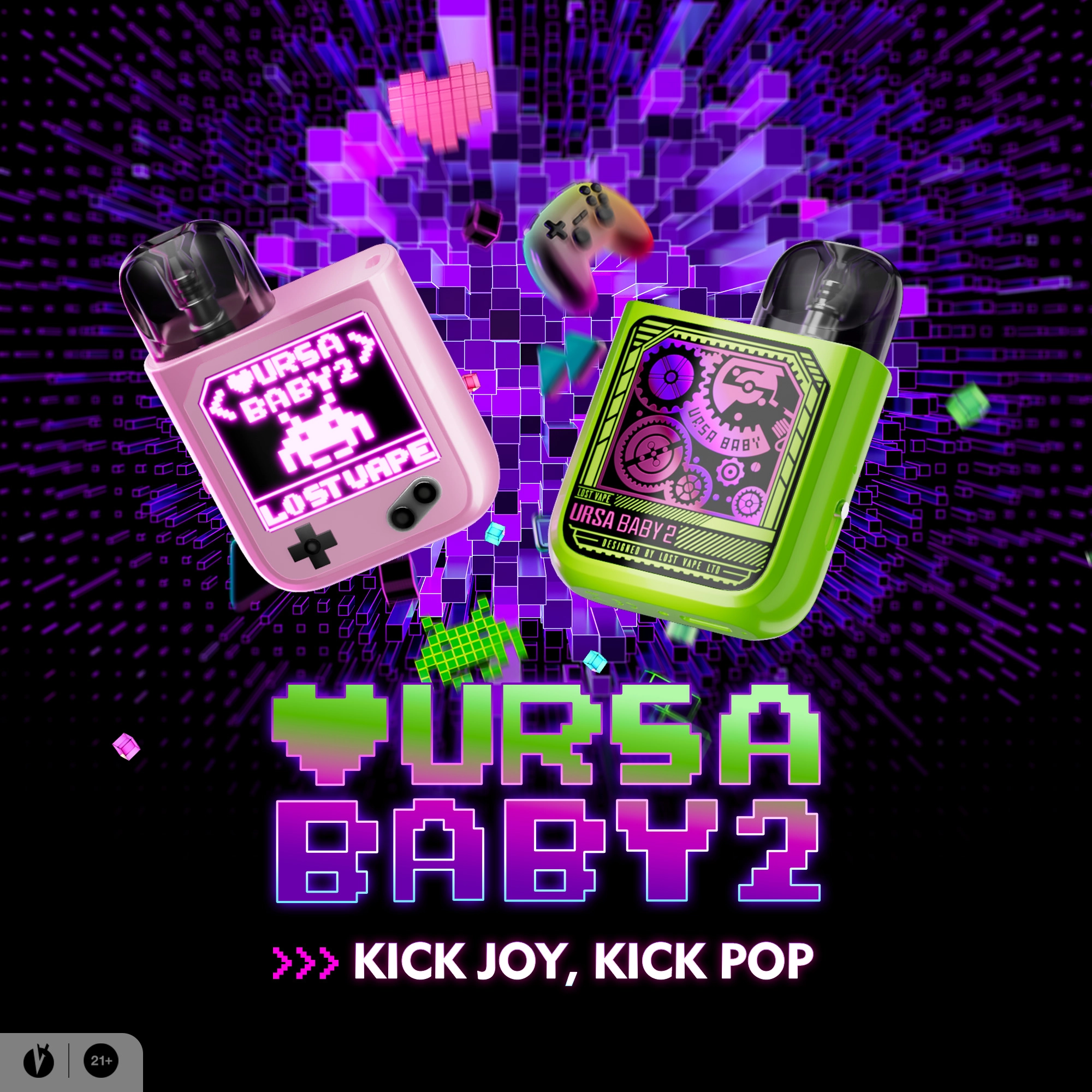 LOST VAPE URSA BABY 2 POD KIT LAUNCHING - Lost Vape