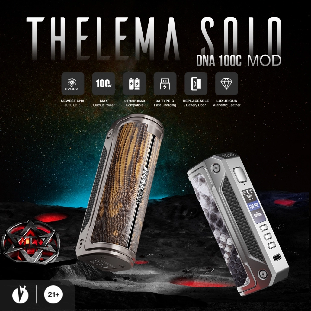 LOST VAPE THELEMA SOLO DNA 100C MOD LAUNCHING - Lost Vape