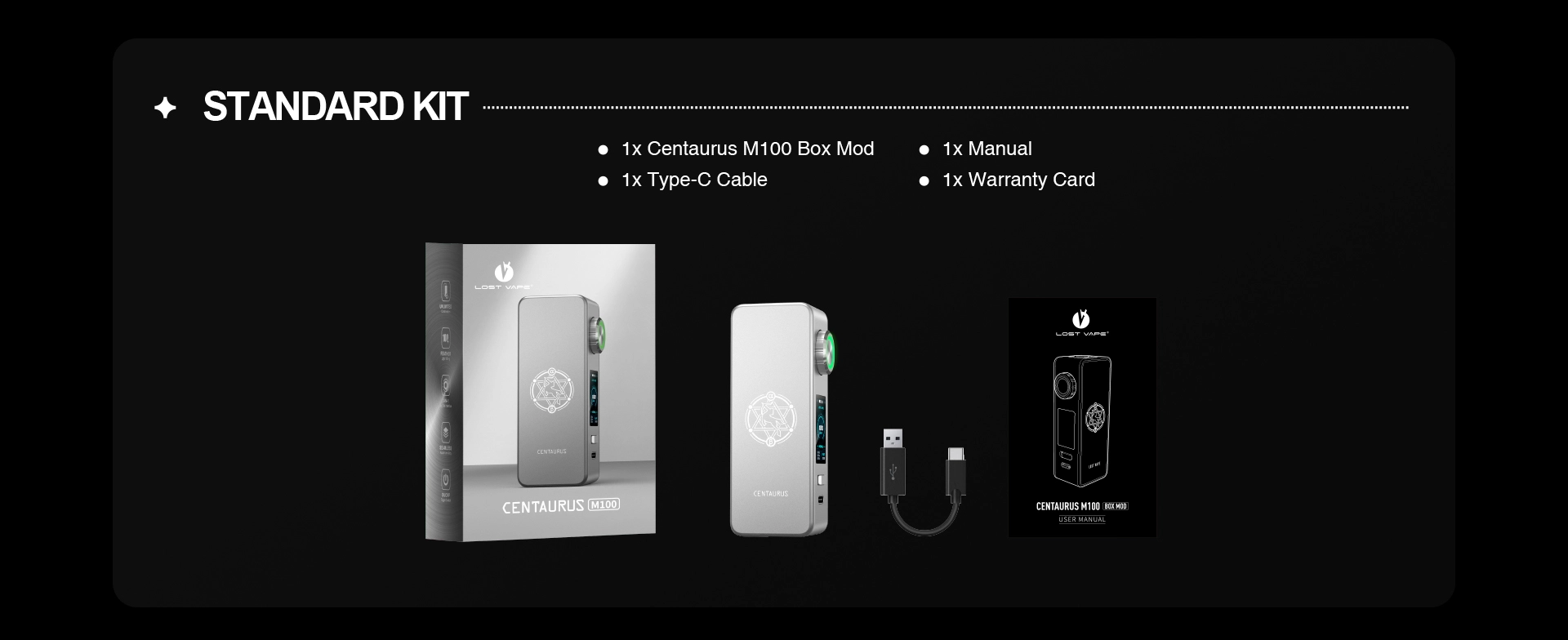 CENTAURUS M100 - Lost Vape