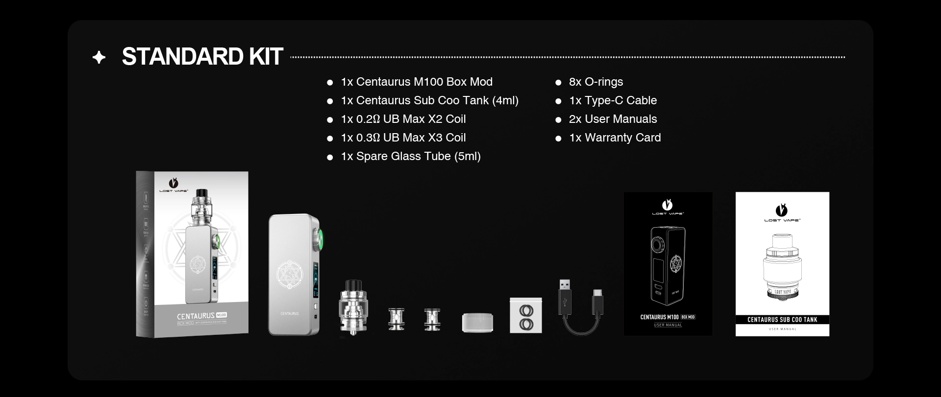 CENTAURUS M100 - Lost Vape