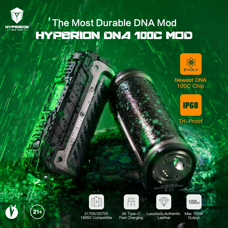 LOST VAPE HYPERION DNA 100C MOD LAUNCHING - Lost Vape