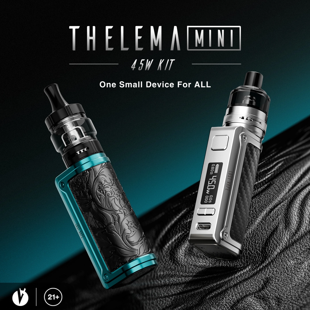 LOST VAPE THELEMA MINI 45W KIT LAUNCHING - Lost Vape