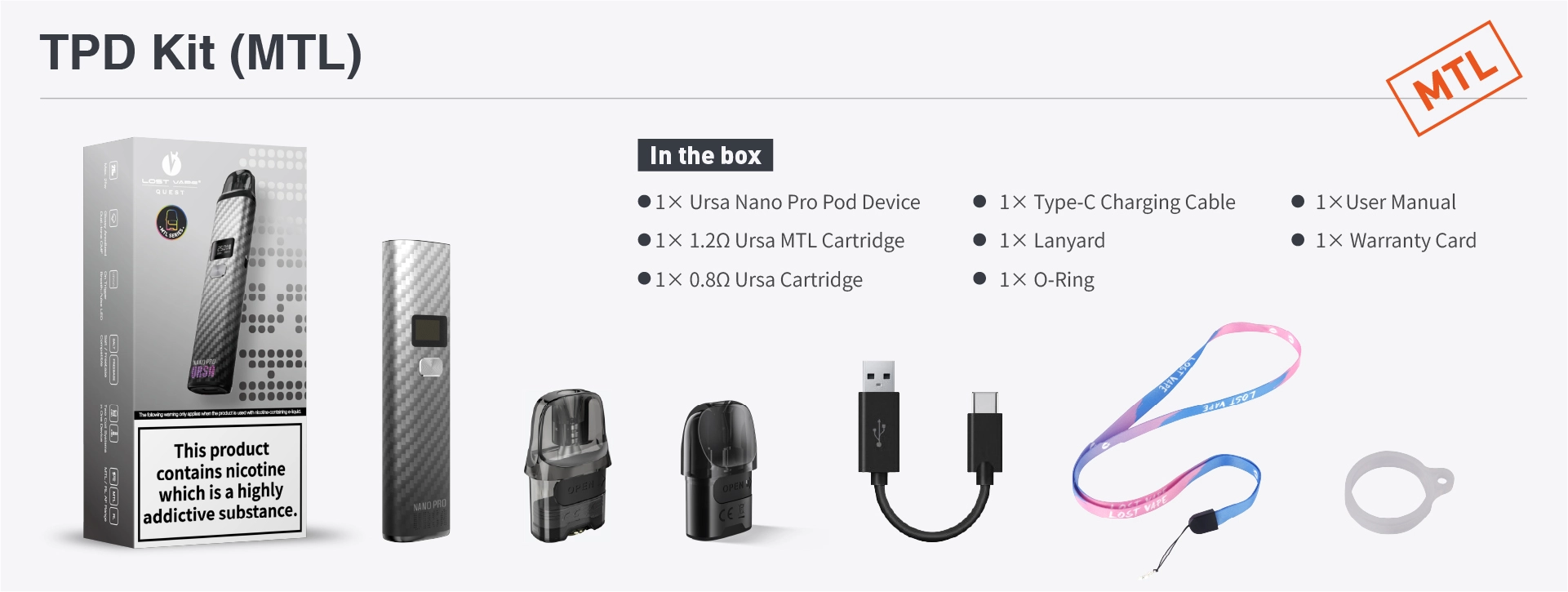 URSA NANO PRO - Lost Vape