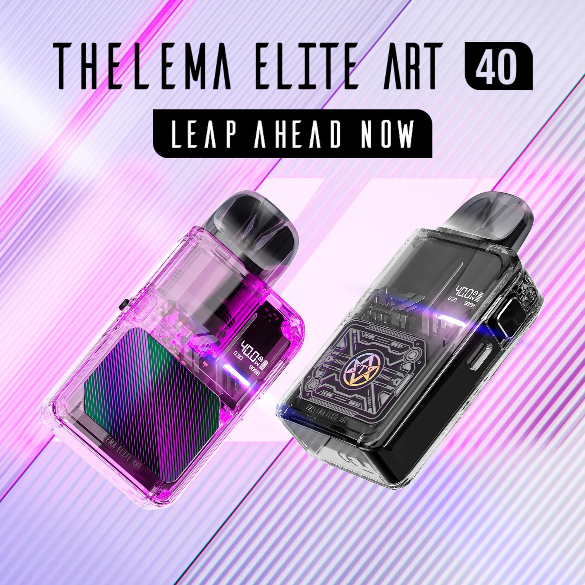 LOST VAPE THELEMA ELITE ART 40 POD KIT LAUNCHING - Lost Vape