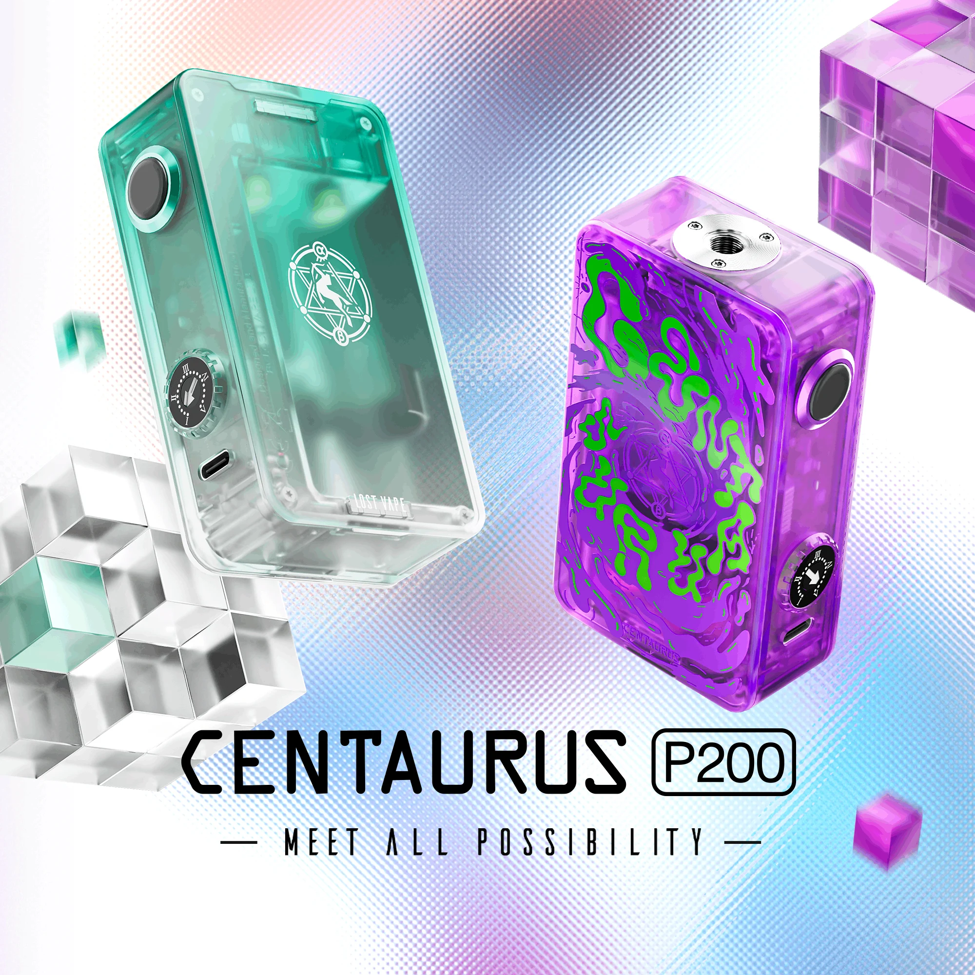 LOST VAPE CENTAURUS P200 BOX MOD LAUNCHING - Lost Vape