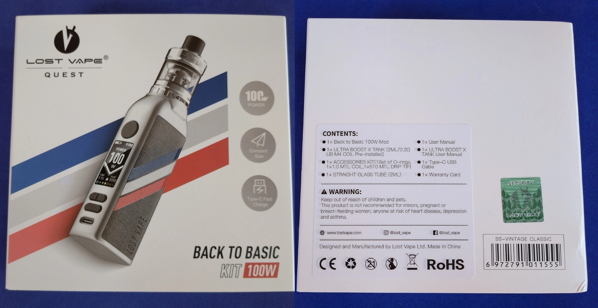 Lost Vape BTB 100W Starter Kit Review - Lost Vape