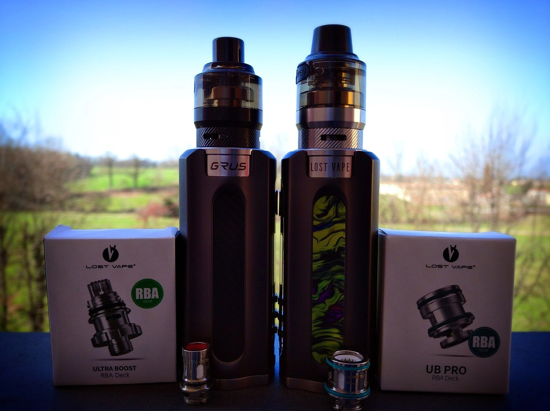Lost Vape GRUS v2 + UB Pro Pod Tank - Lost Vape
