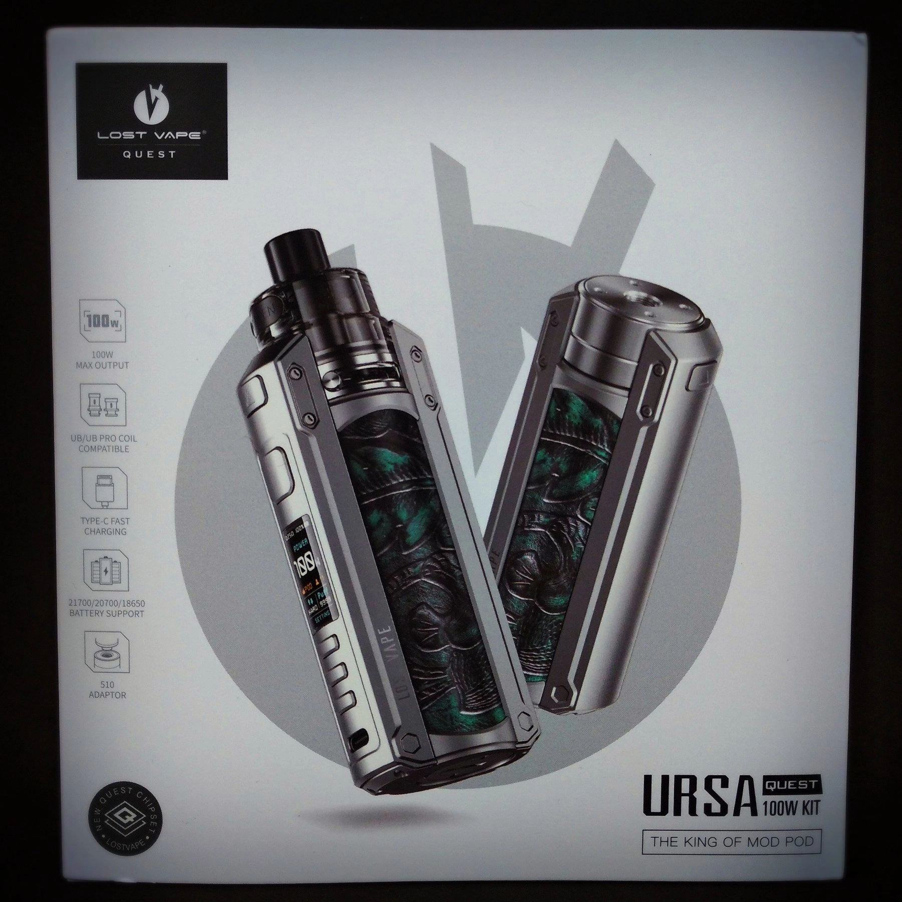 Lost Vape Ursa Quest Multi Kit 100W Review - Lost Vape
