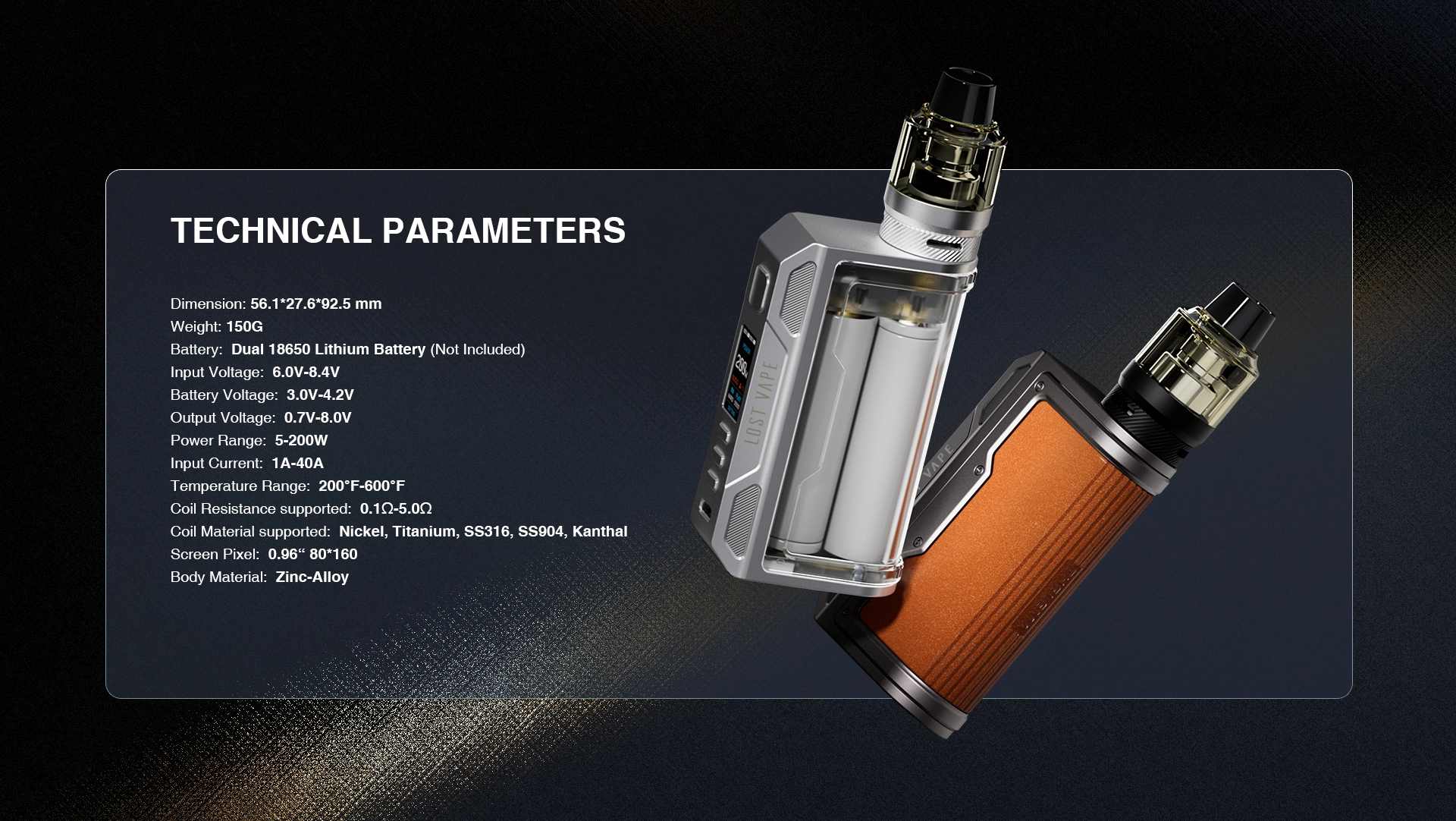 Lost Vape Thelema Quest 200W Kit Review - Lost Vape