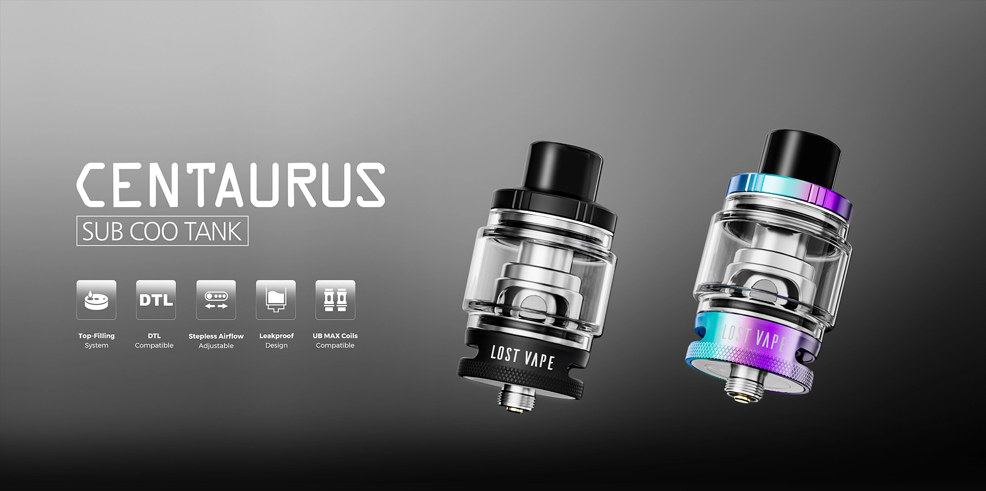 CENTAURUS SUB COO TANK - Lost Vape