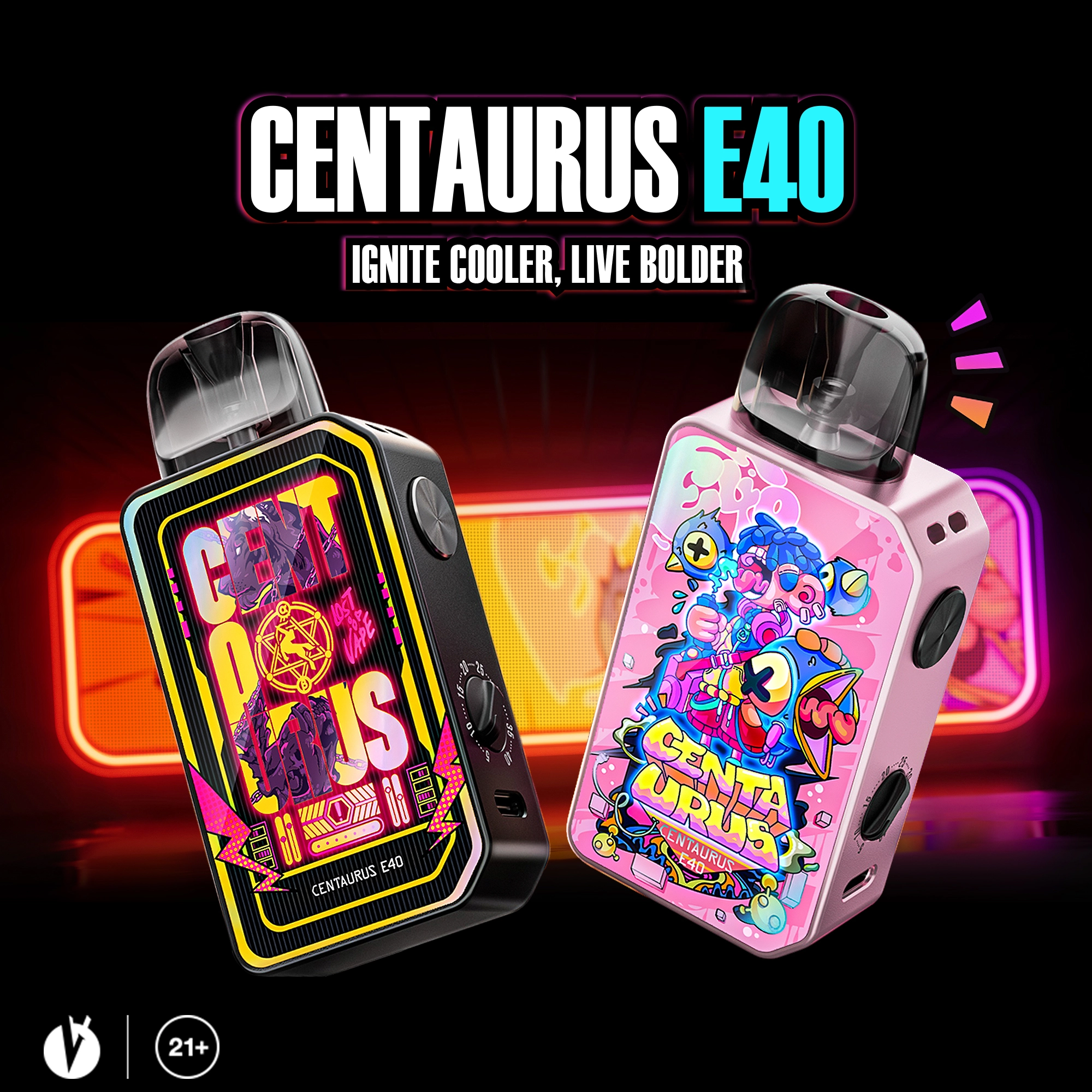 LOST VAPE CENTAURUS E40 POD KIT LAUNCHING - Lost Vape