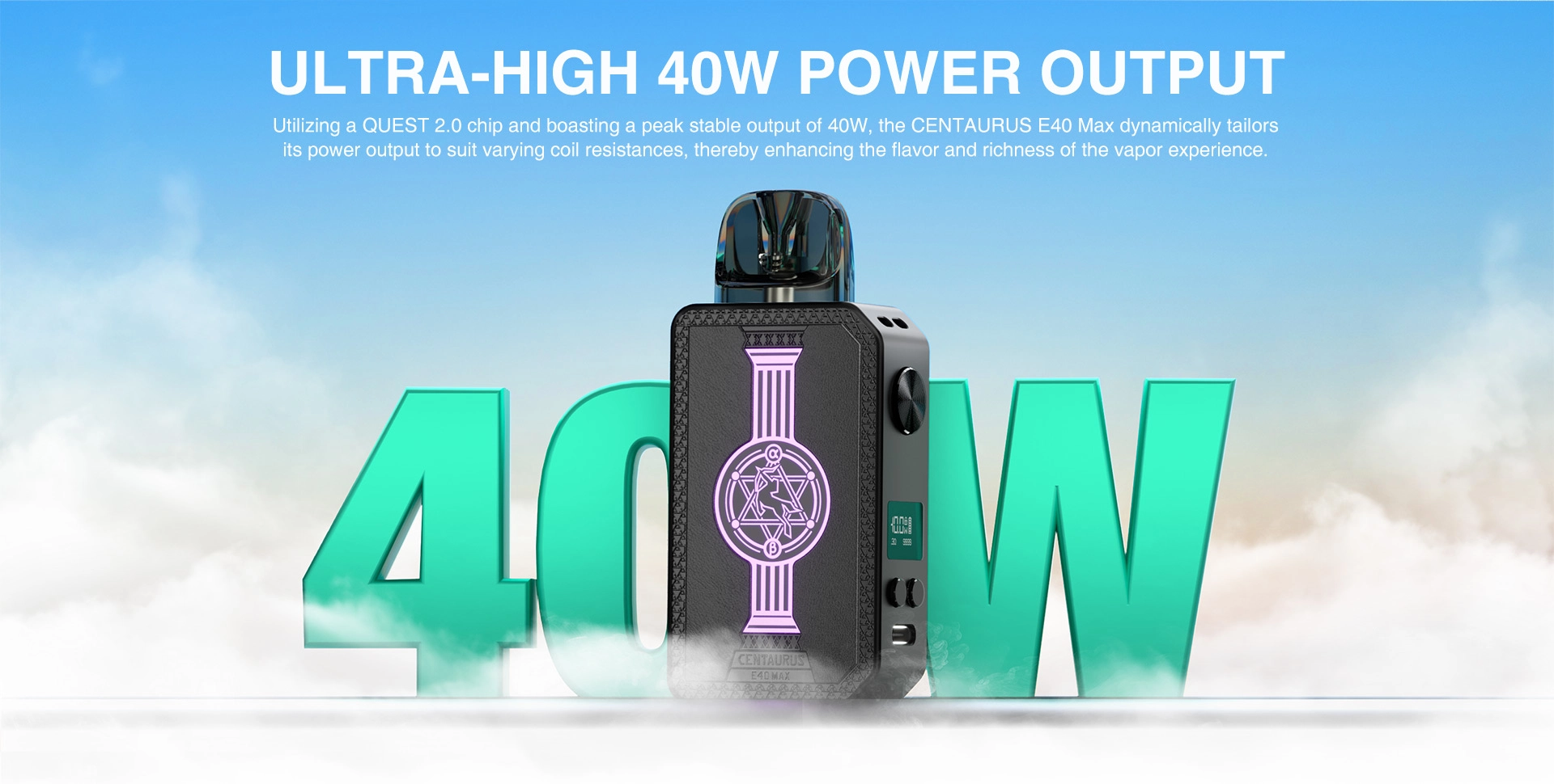CENTAURUS E40 MAX POD KIT - Lost Vape