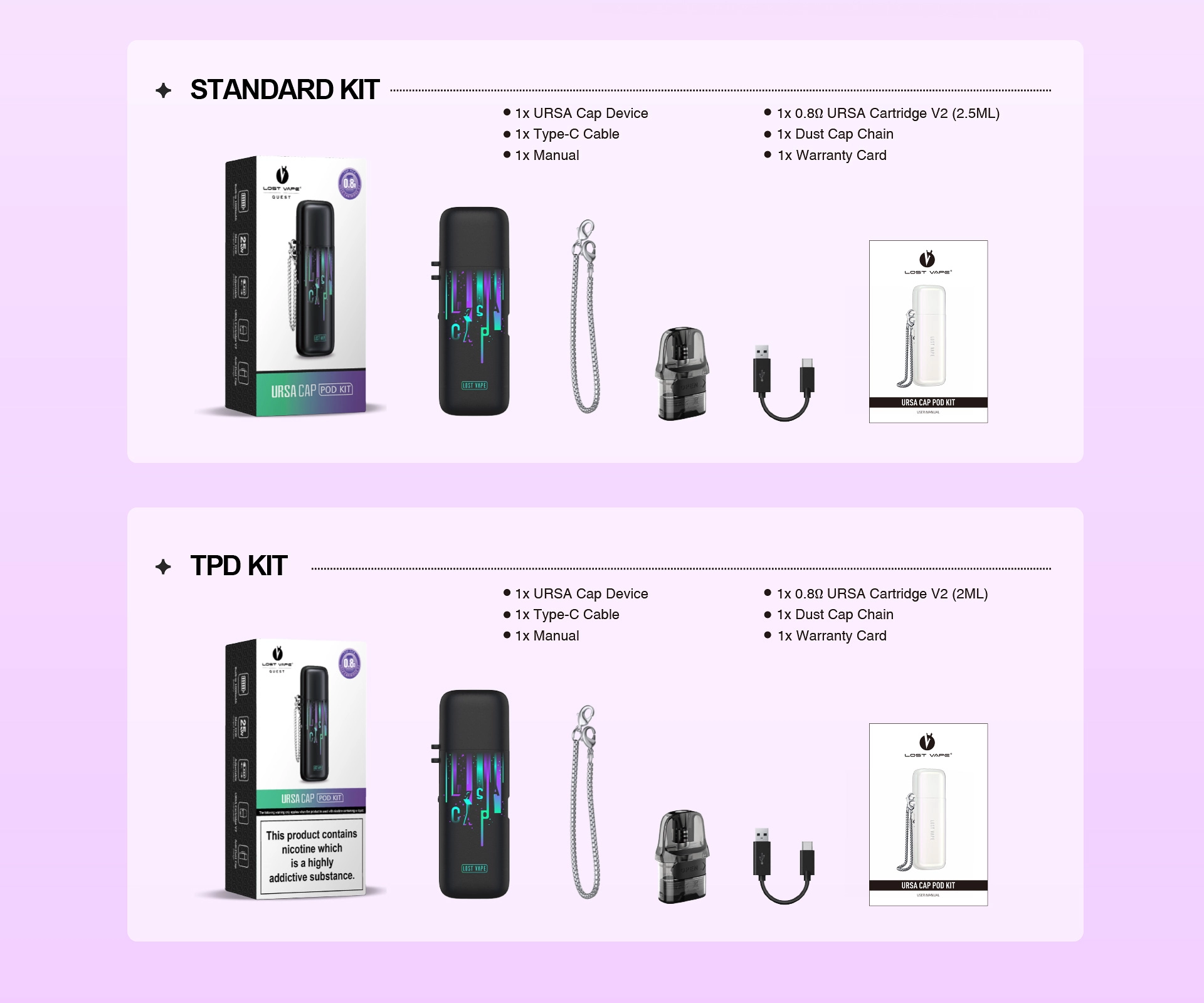 URSA CAP - Lost Vape