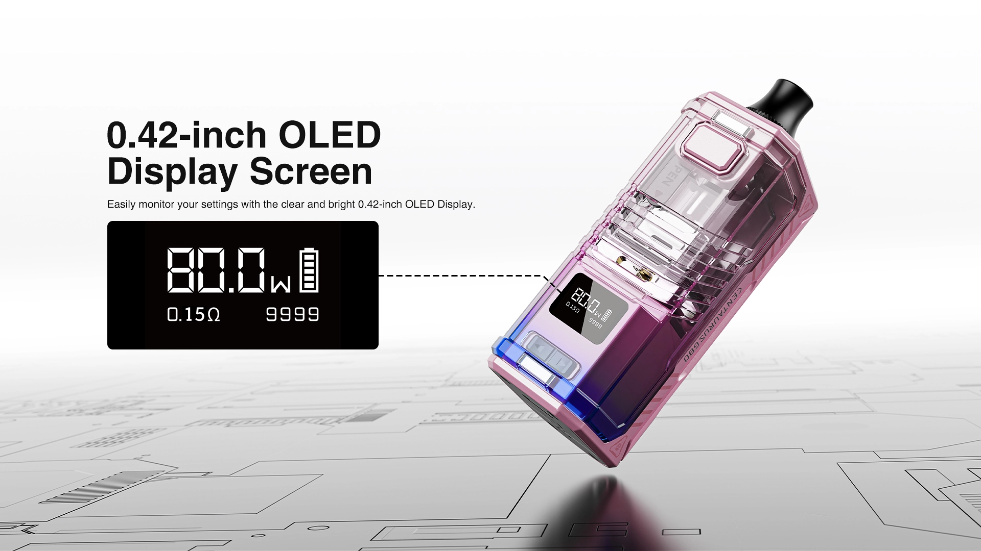 CENTAURUS G80/G80S AIO - Lost Vape