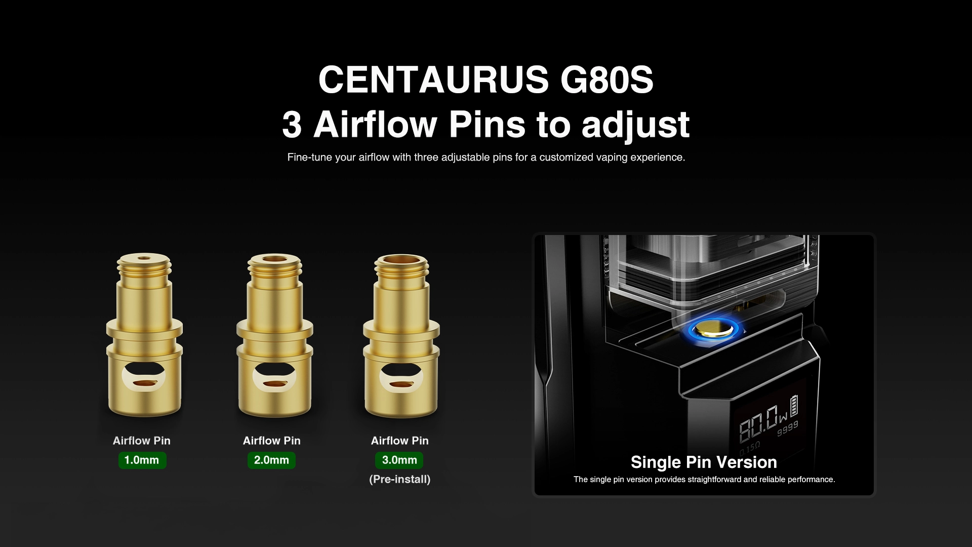 CENTAURUS G80/G80S AIO - Lost Vape