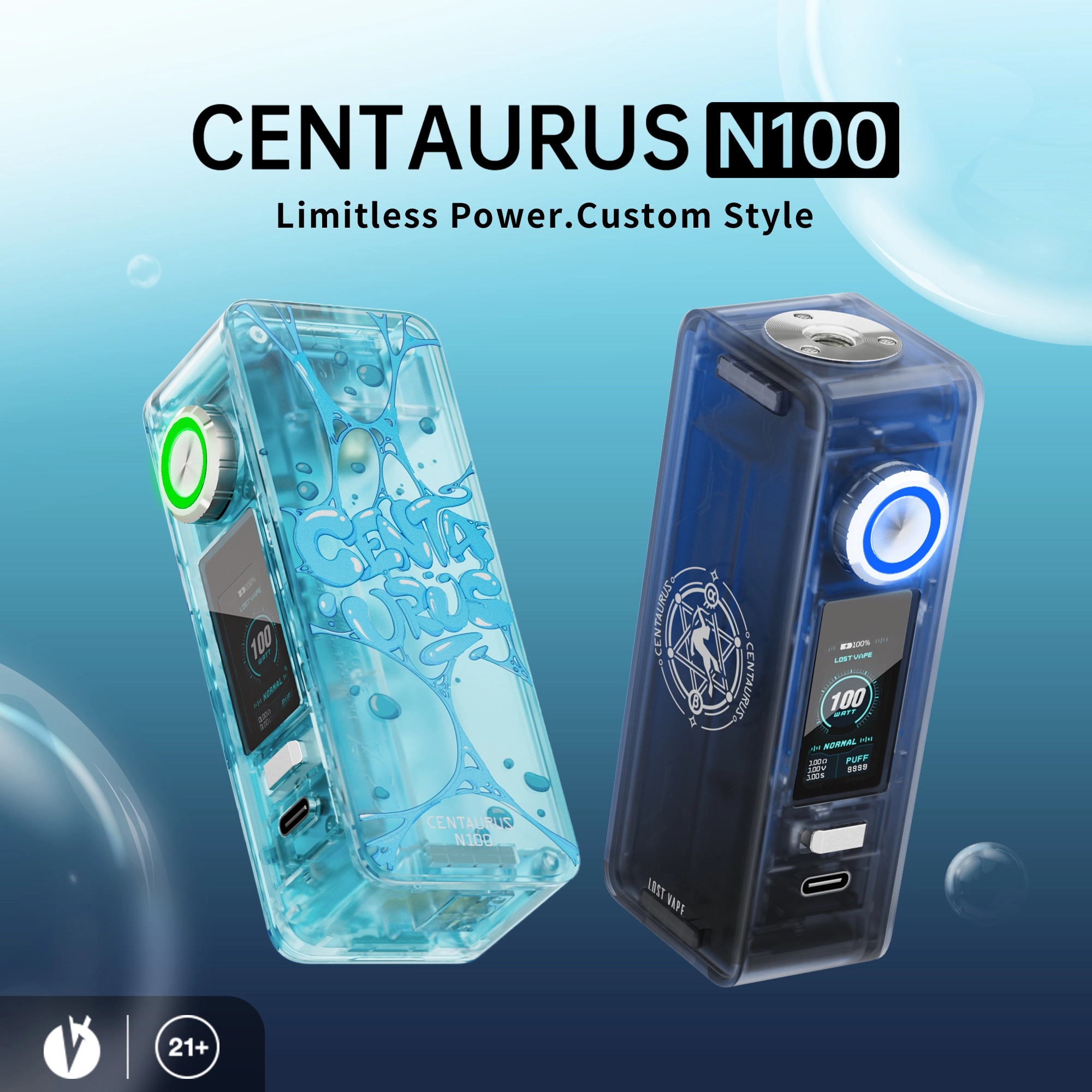 LOST VAPE CENTAURUS N100 POD KIT LAUNCHING - Lost Vape